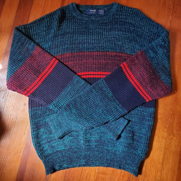 Wrangler | Sweaters | Vintage Wrangler Acrylic Sweater | Poshmark
